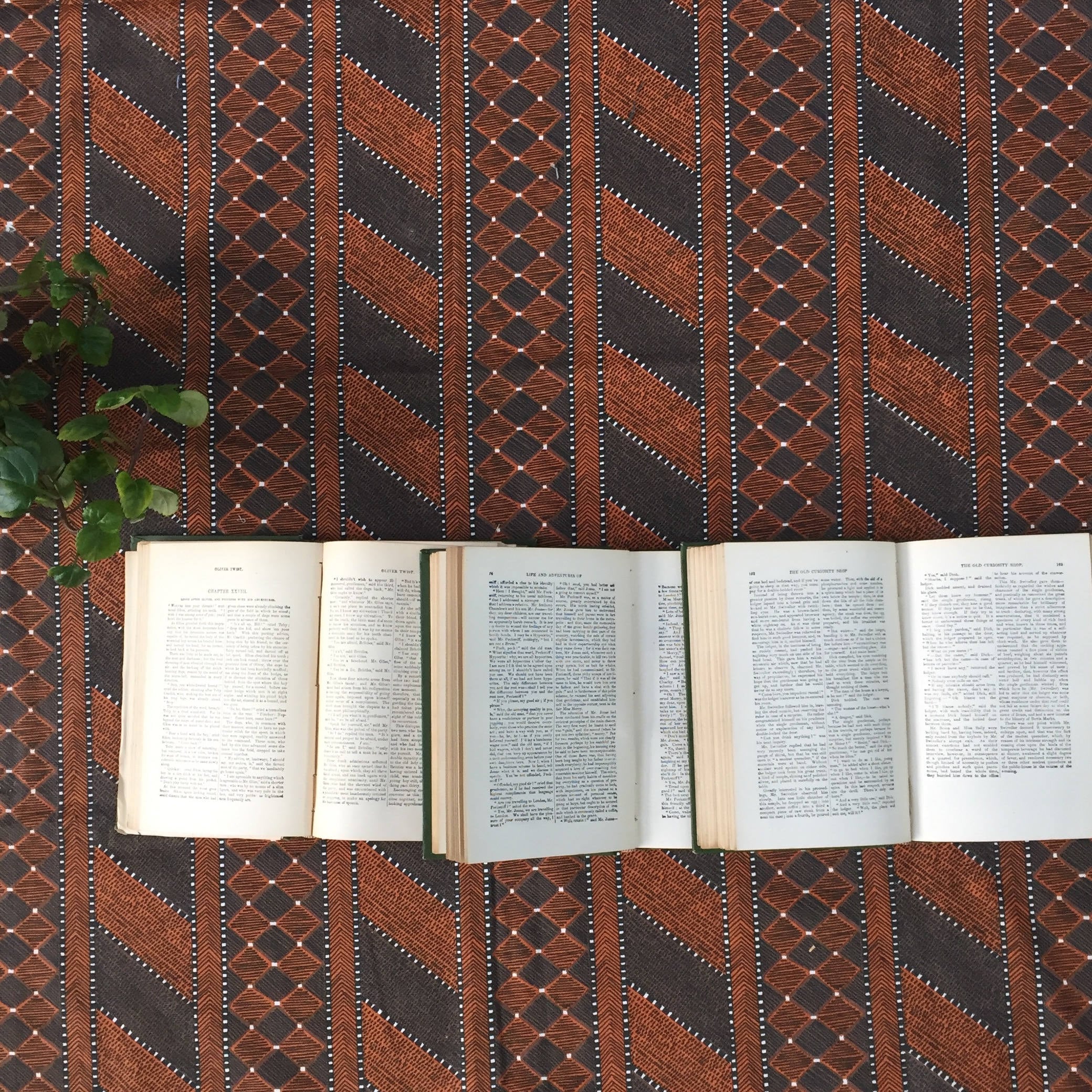 1870s Dickens Works Books Three Series Household Edition, Antique ...