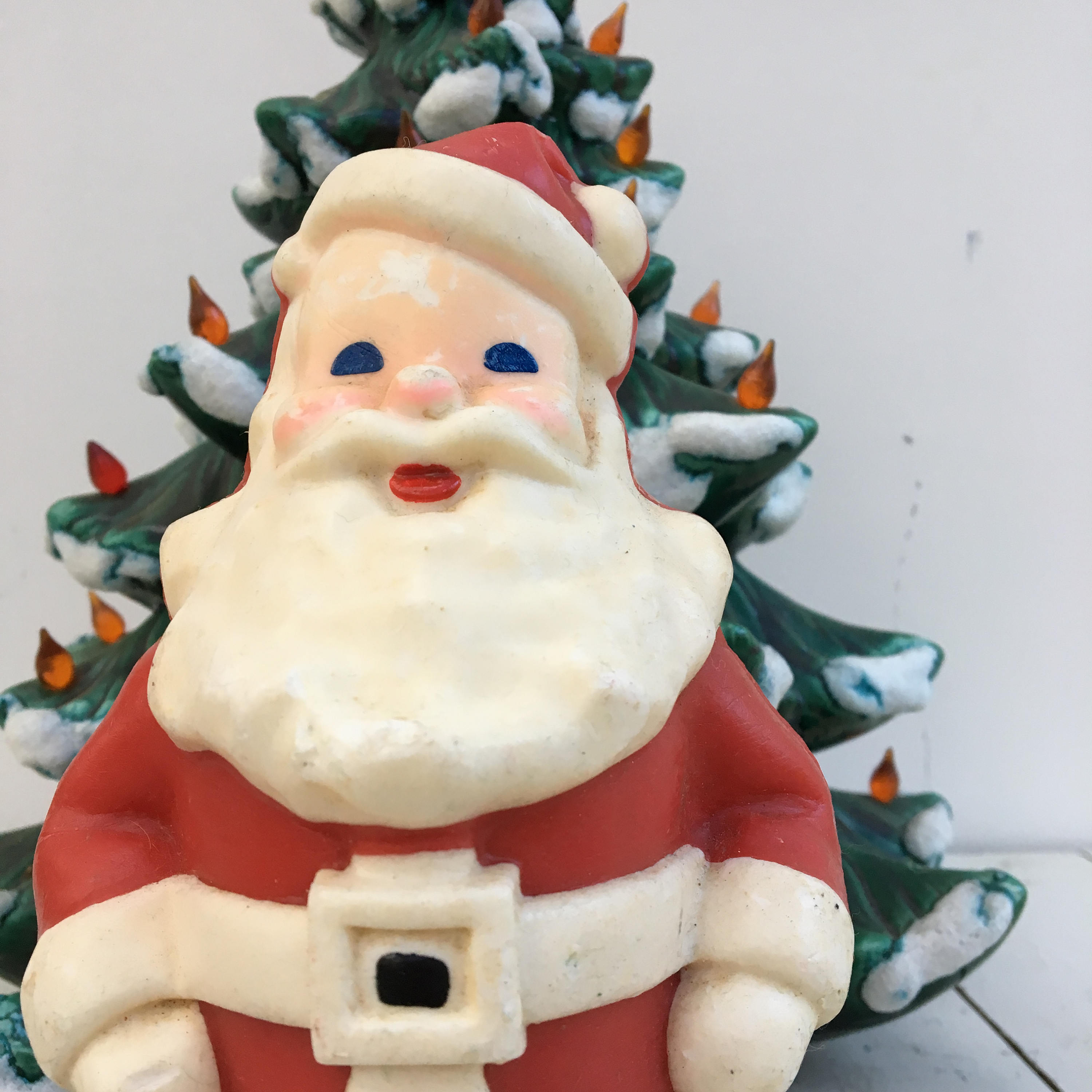 Vintage Santa and Mrs. Claus Christmas Candles, Suni Christmas Candle ...