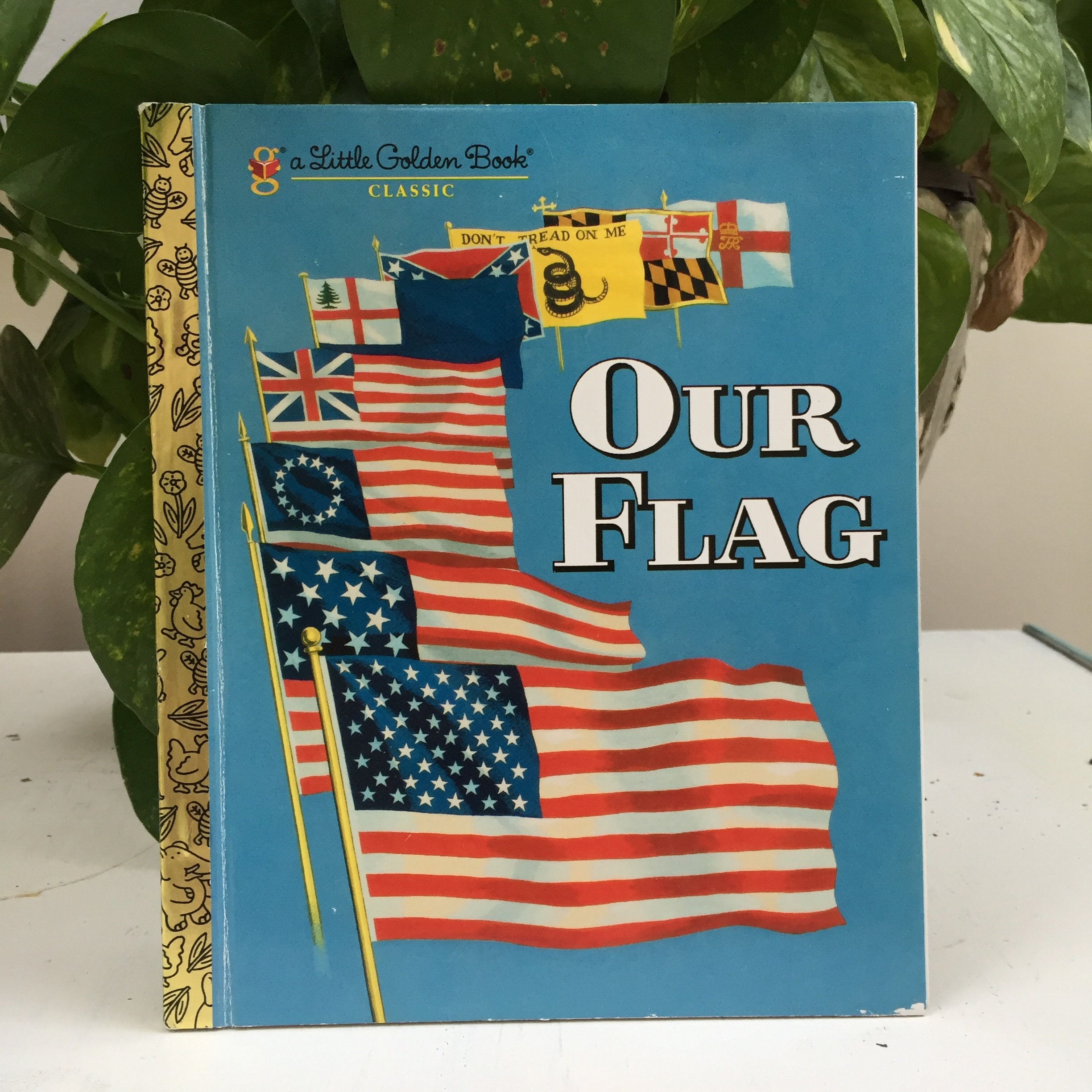 Vintage 1980s, Our Flag Book, Vintage Little Golden Book, Vintage ...