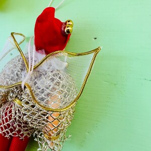 Vintage Rare 1960s Pixie Christmas Ornament Retro Pixie Elf Xmas ...