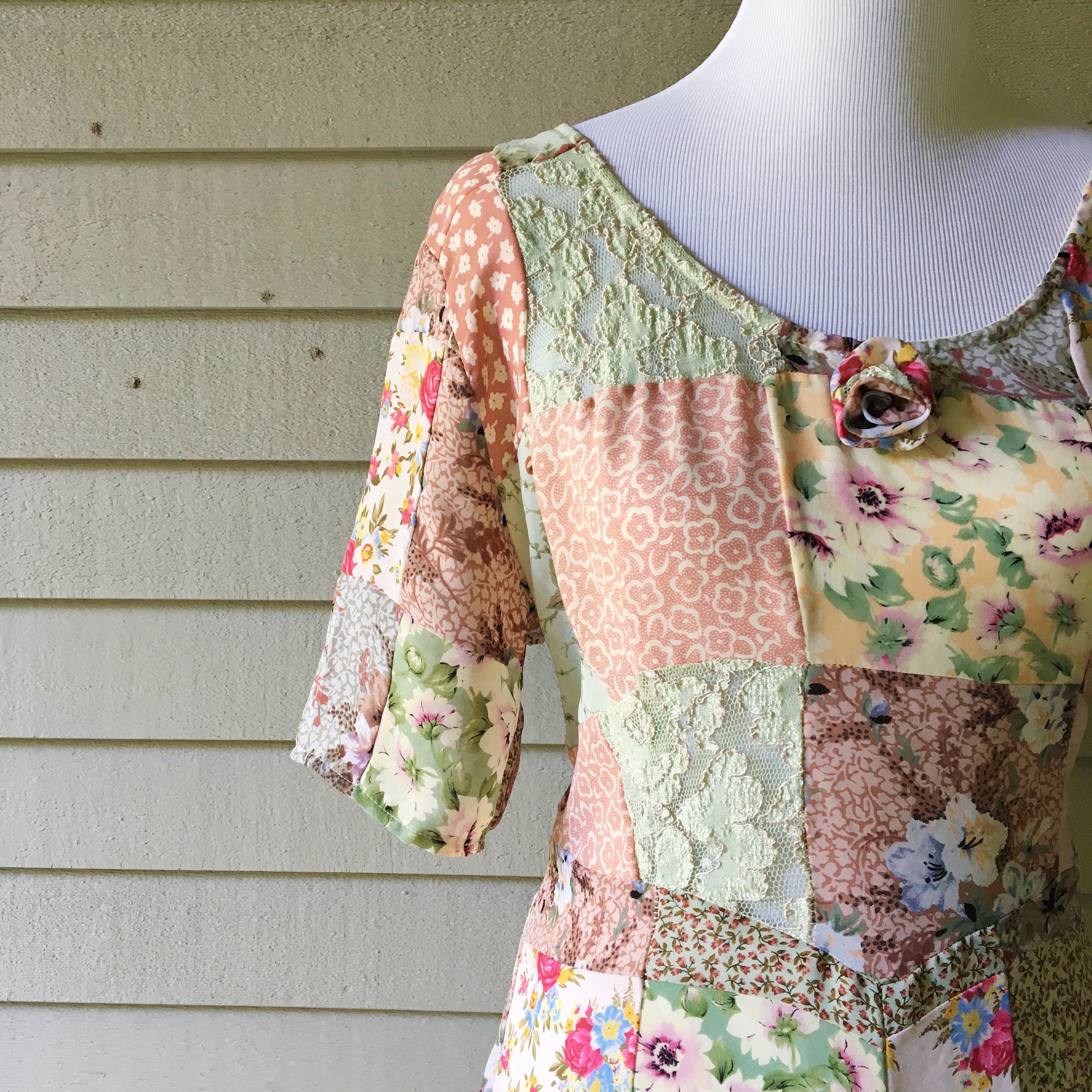 Vintage CDC Dress, Women's Size 10, Vintage Boho Dress, Vintage ...