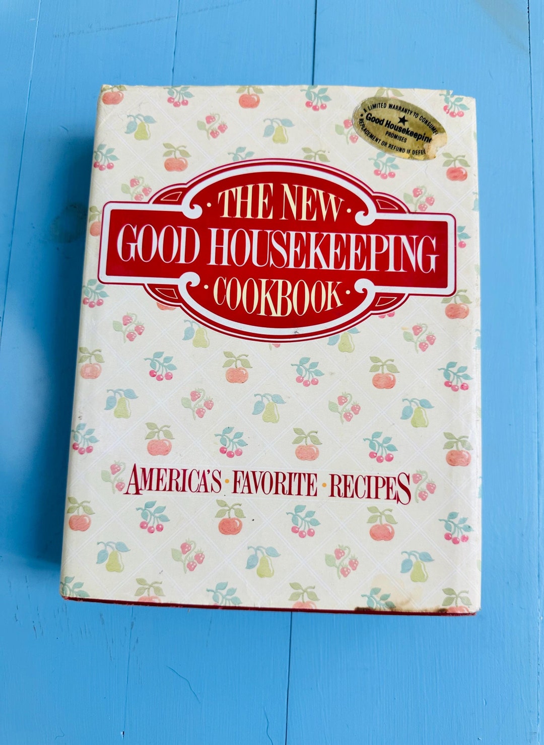 Vintage 1980s "the New Good Housekeeping Cookbook" Vintage Cookbook ...