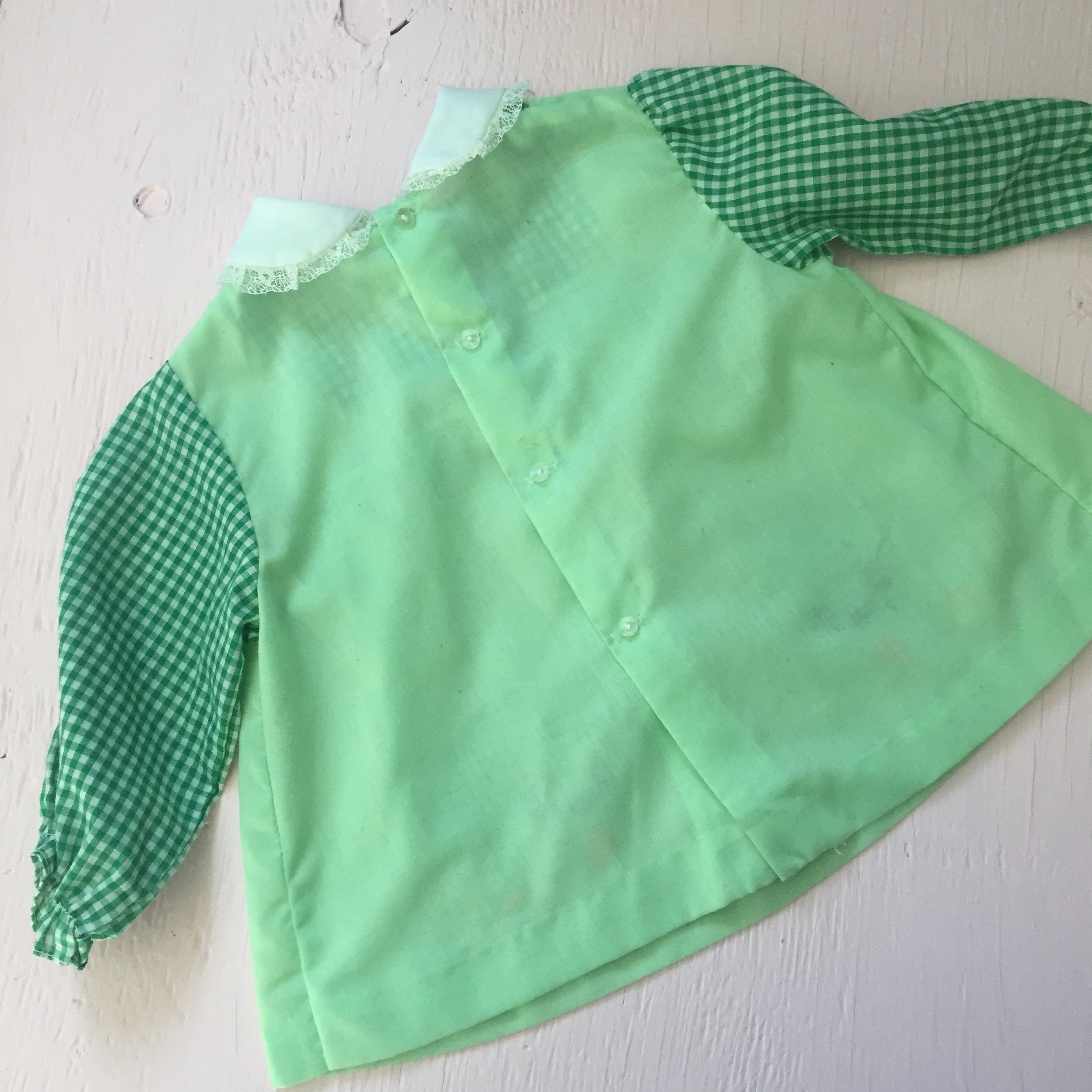 Vintage 1960s Celenese Fortrel Baby Dress, Size 12-18 months, Vintage ...