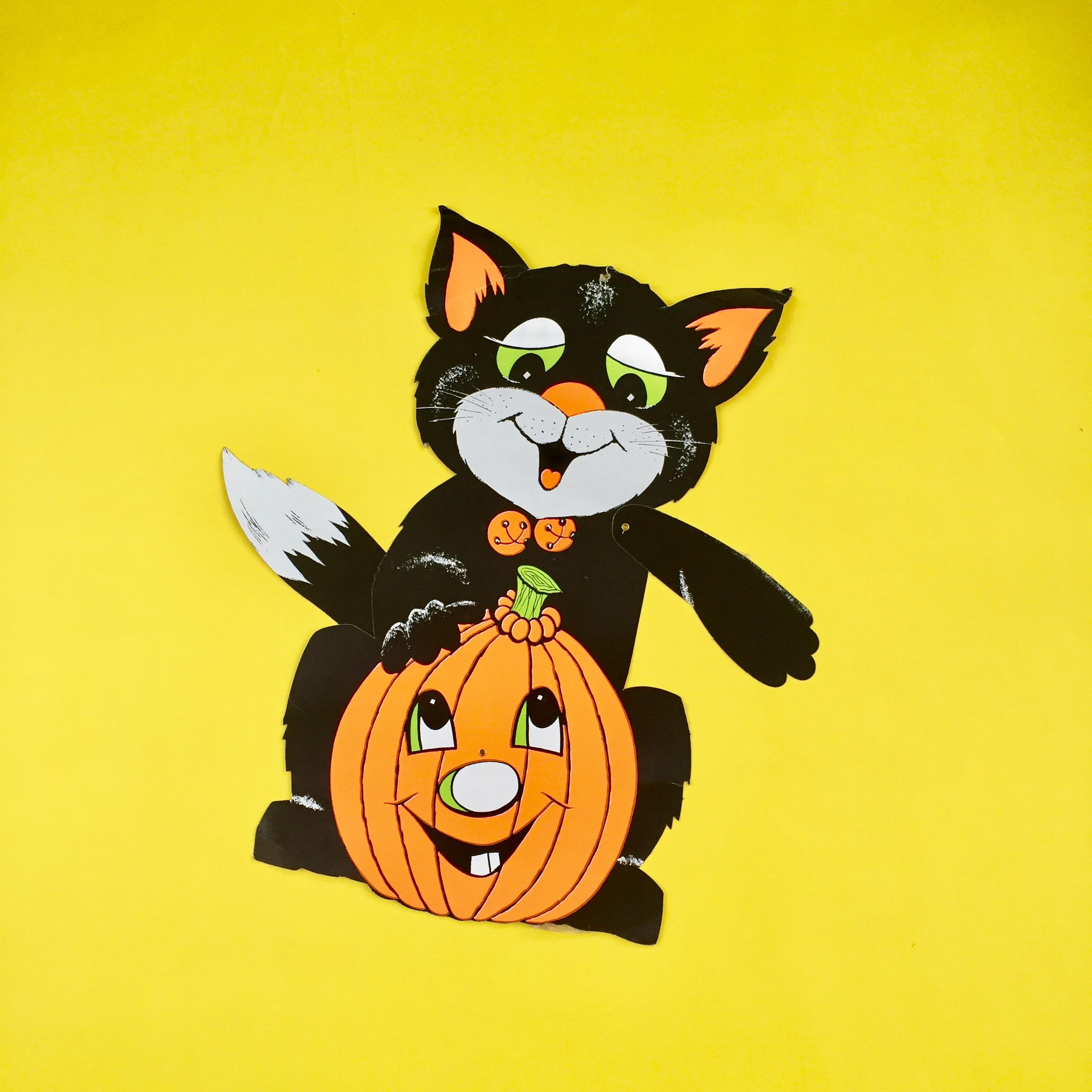 Vintage Halloween Decorations, Vintage Halloween Die-Cuts, Vintage ...