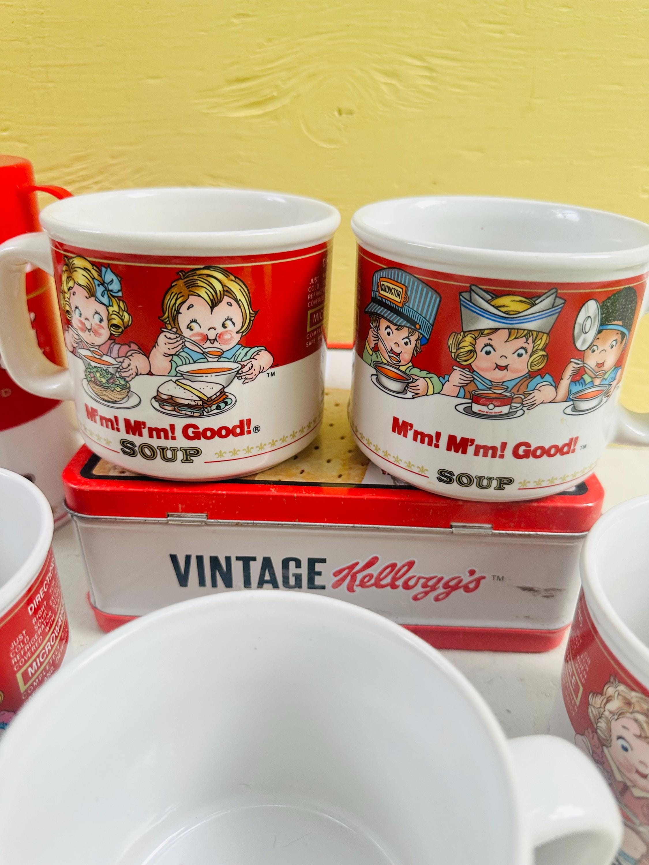 Vintage 1990s Campbell's Soup Kids Coffee Mugs, Set of Five, Vintage ...