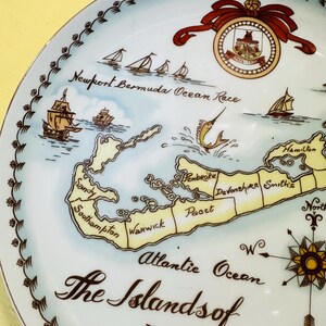 Vintage Bermuda Plate, Vintage Bermuda Souvenir Plate, Vintage Travel ...