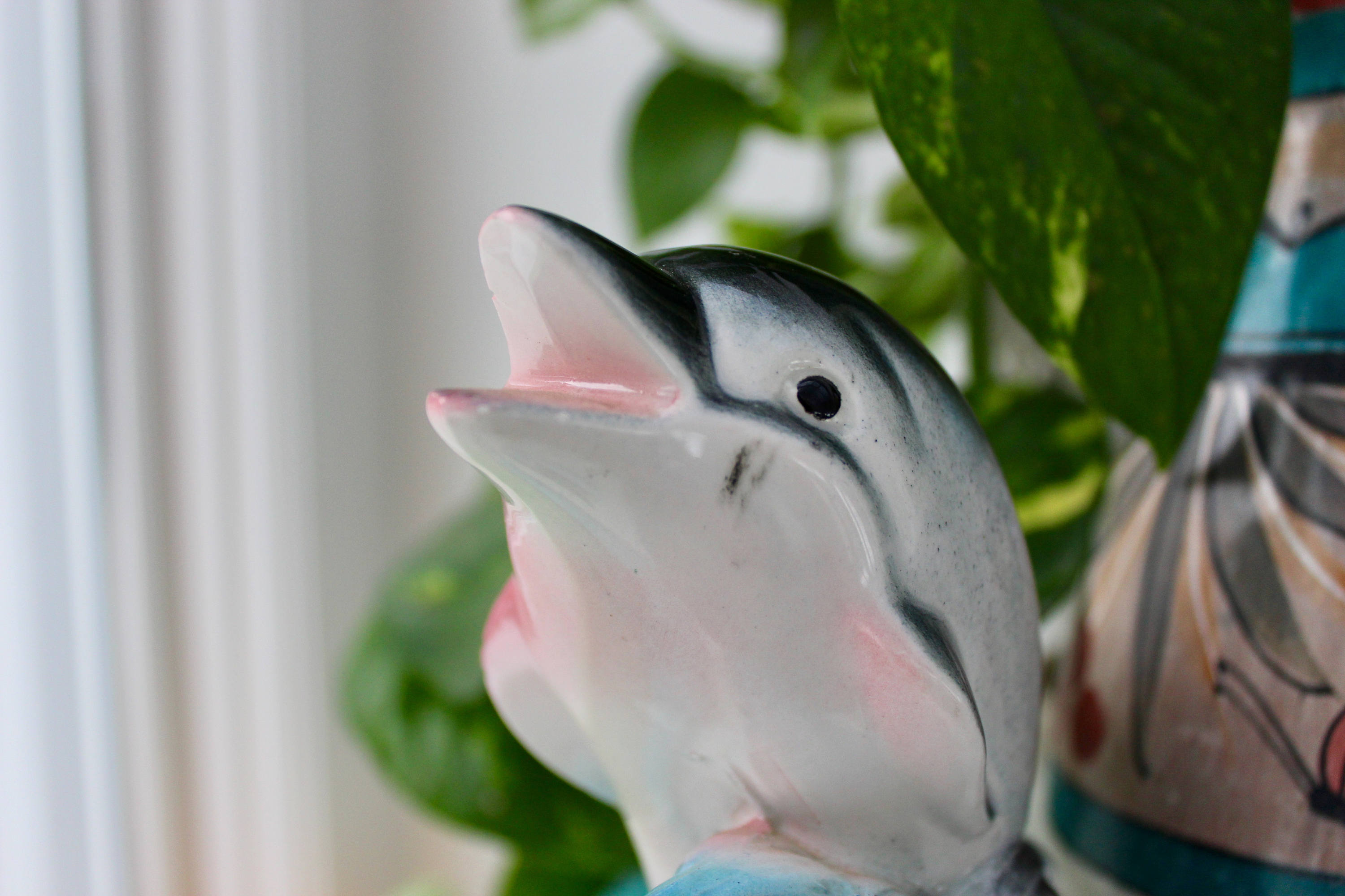 RESERVED FOR JEN- Vintage Dolphin Bank, Vintage Japanese Dolphin Bank ...
