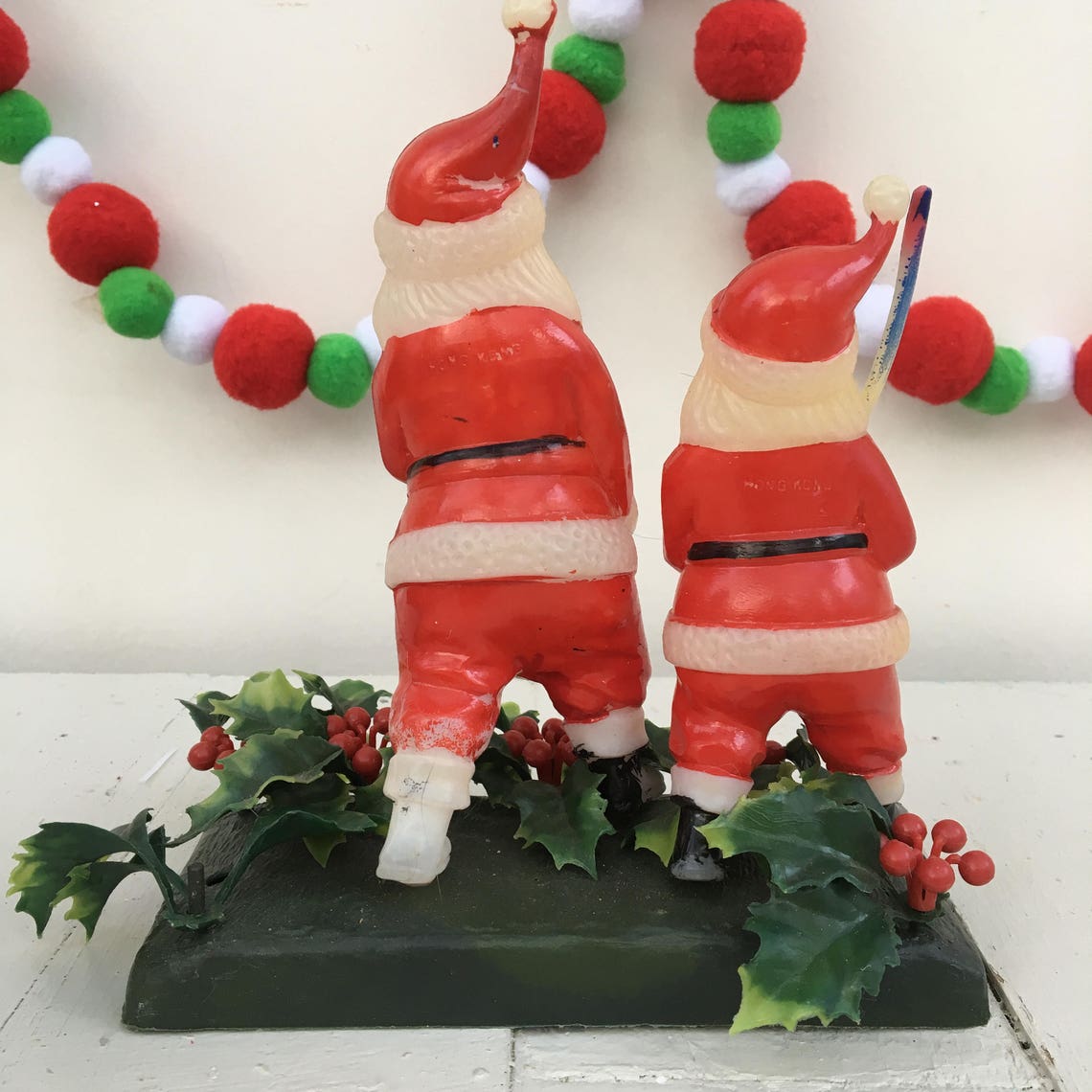 Vintage Santa Christmas Decoration Kitschy Christmas Decor | Etsy