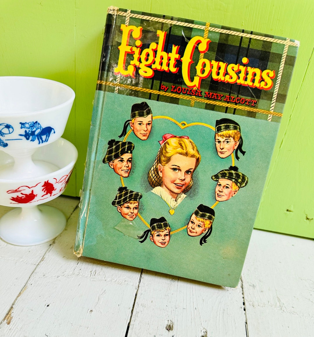 Vintage 1950s "eight Cousins" Book by Louisa Mae Alcott, Vintage ...