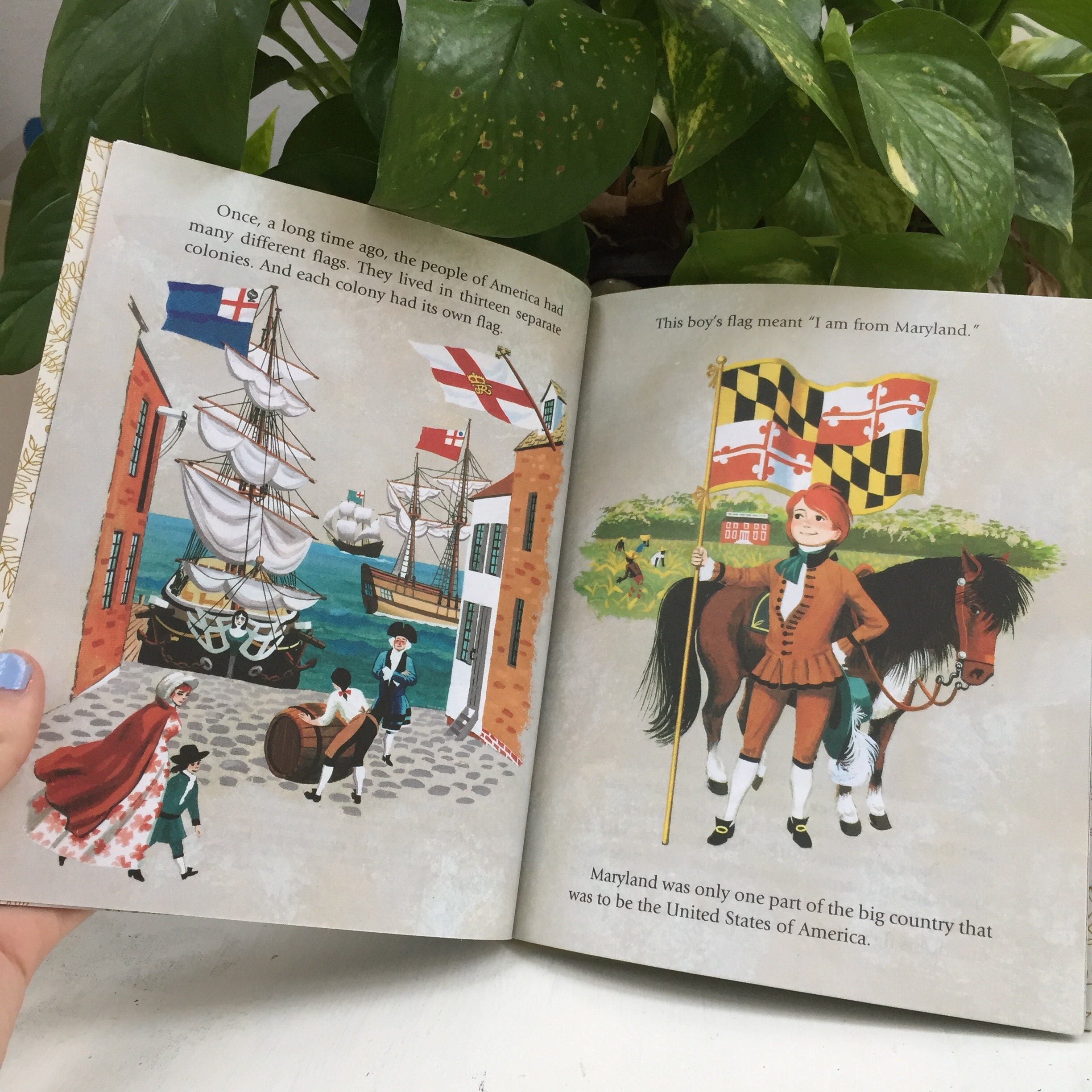Vintage 1980s, Our Flag Book, Vintage Little Golden Book, Vintage ...