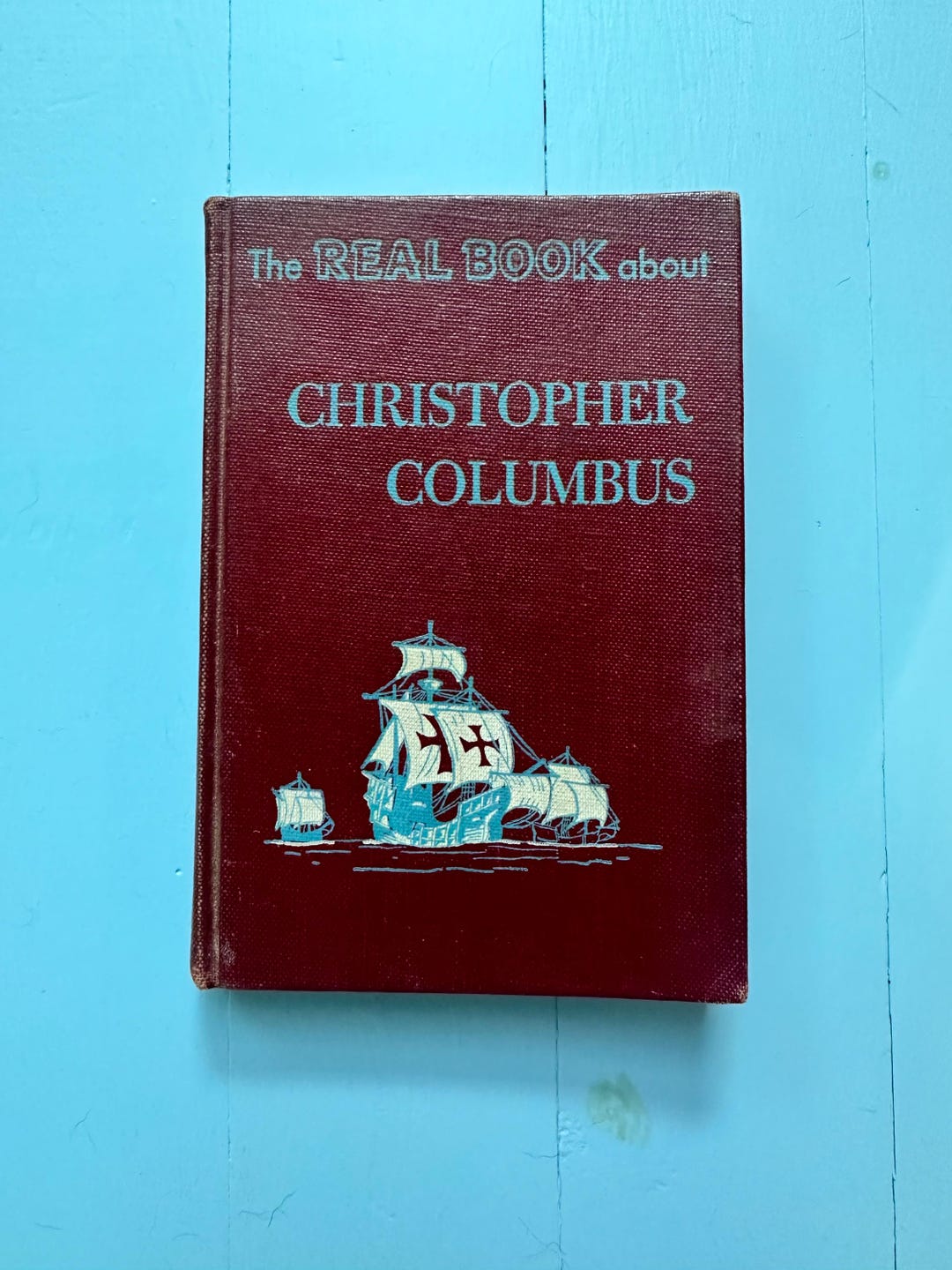Vintage 1950s Book, "the Real Book About Christopher Columbus" Rare ...