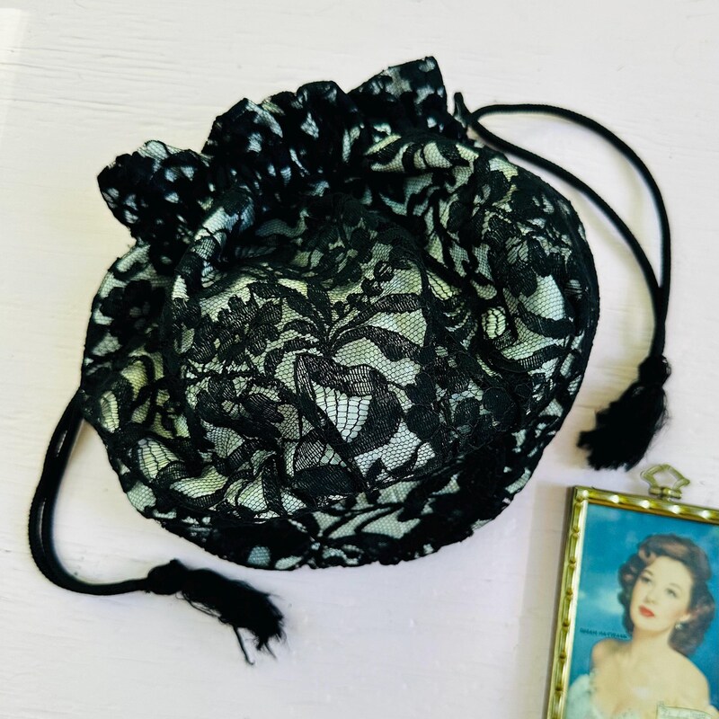 Vintage Lace Purse - Etsy