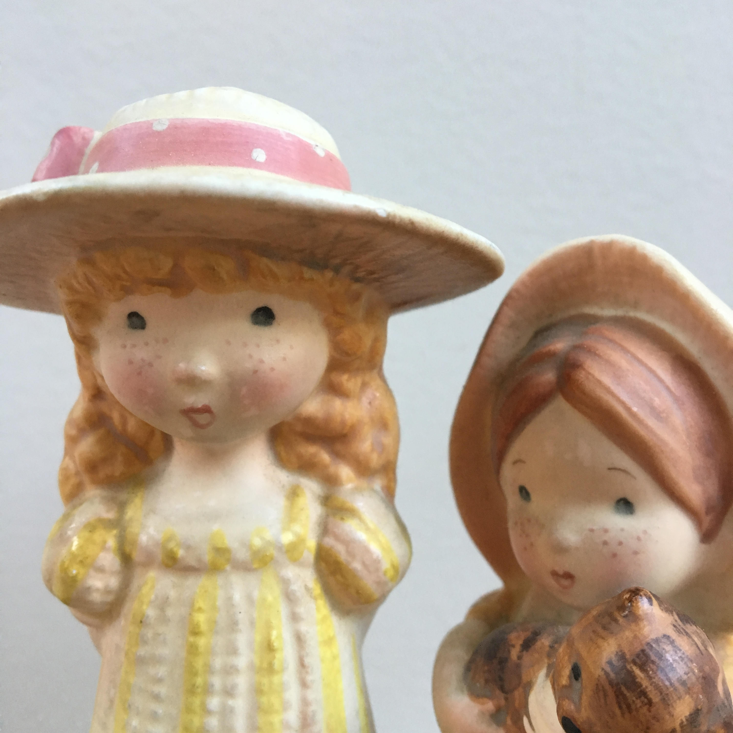 Vintage 1970s Holly Hobbie Figurine Holly Hobbie Friendship Figurine