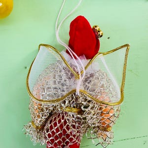 Vintage Rare 1960s Pixie Christmas Ornament Retro Pixie Elf Xmas ...