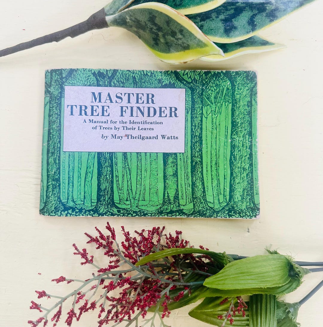 Vintage 1960s "master Tree Finder" Book by May Theilgaard Watts, 60s ...