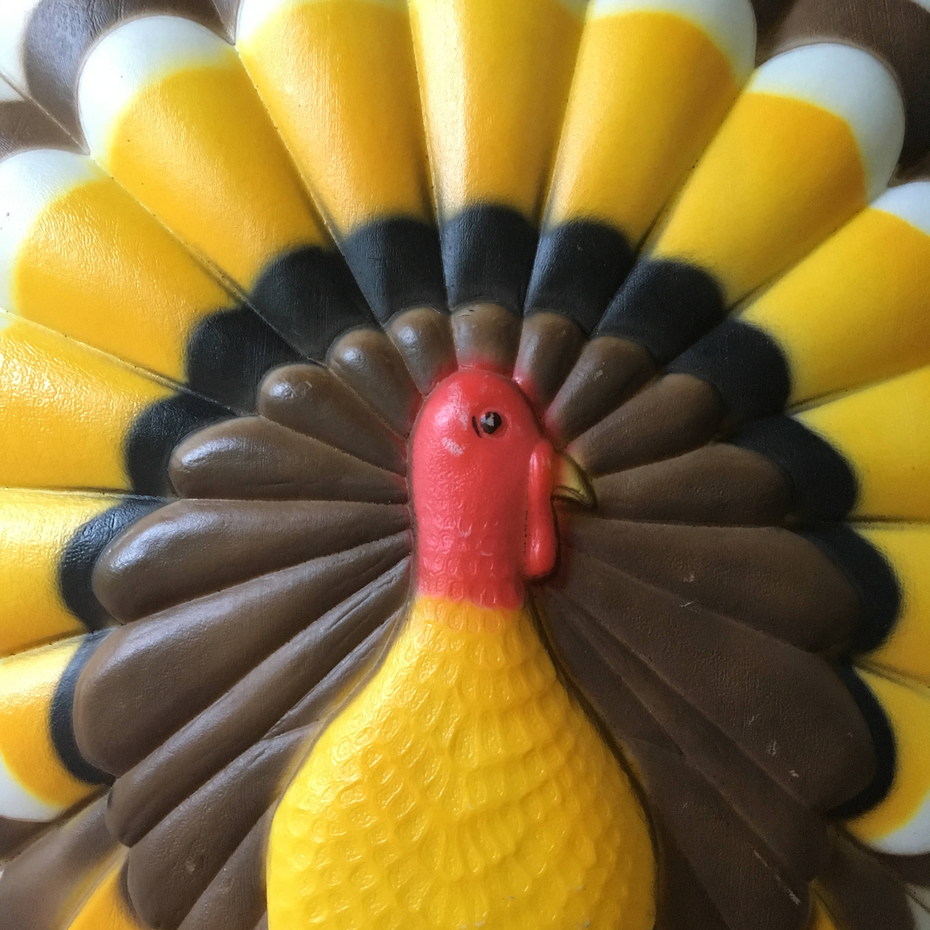 Vintage Thanksgiving Blow Mold, 20 Inch Turkey Blow Mold, Vintage ...