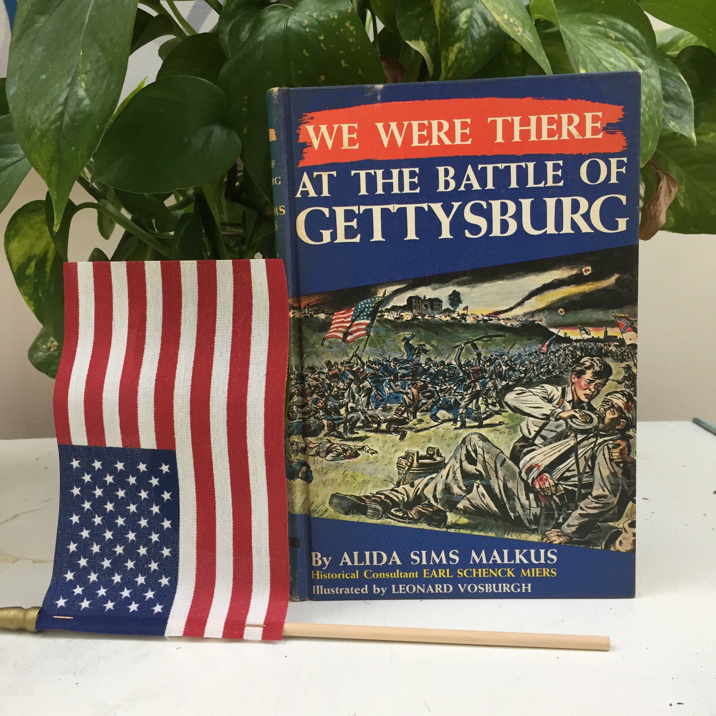 Vintage 1950s, We Were There, Battle of Gettysburg book, Vintage ...