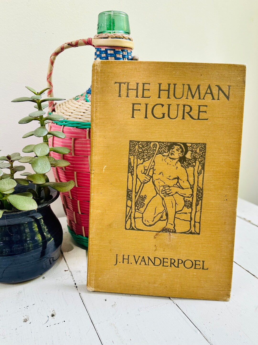 Antique Drawing Book, "the Human Figure" Book, Rare Art Book, Early ...