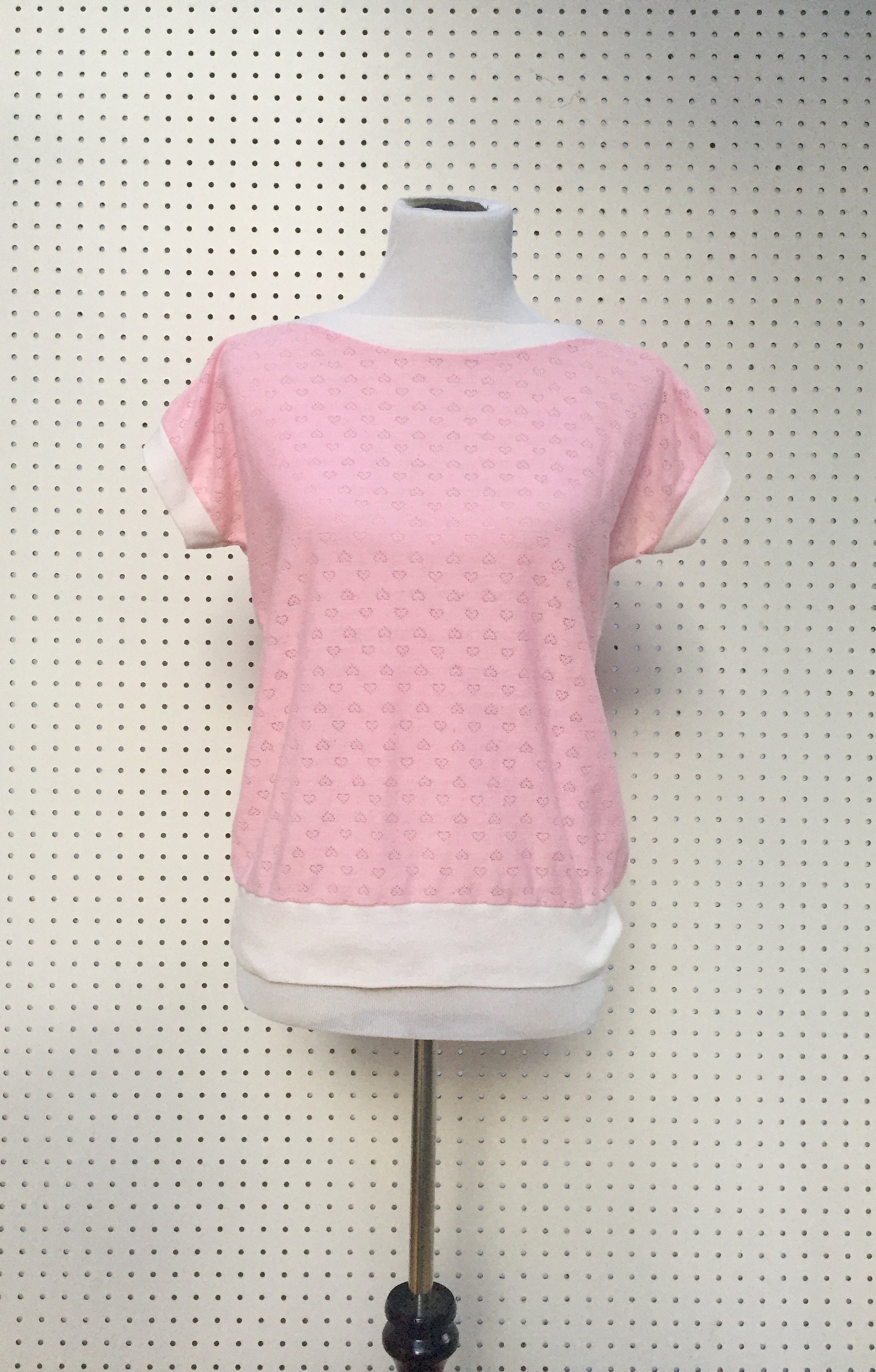 Vintage 1970s Top, Women's Size Large, Vintage Pink Summer Top, Vintage ...