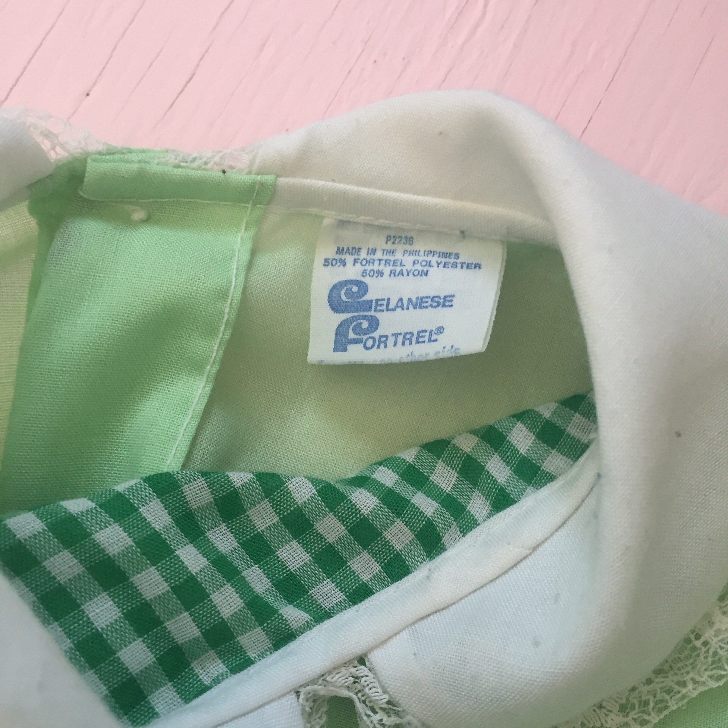 Vintage 1960s Celenese Fortrel Baby Dress, Size 12-18 months, Vintage ...