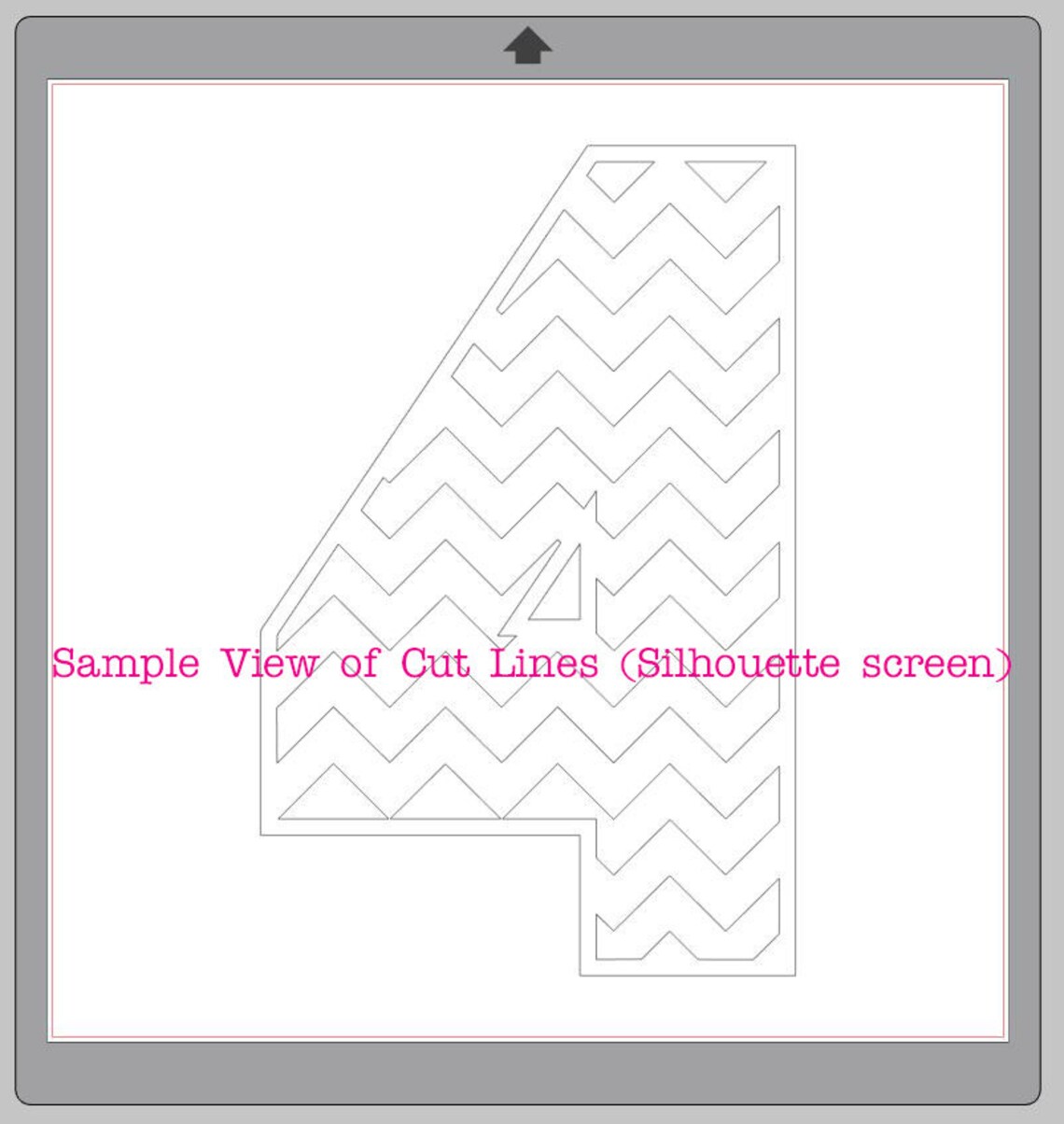 CHEVRON Monogram Svg Letters & Numbers Svg Dxf Eps Png. | Etsy