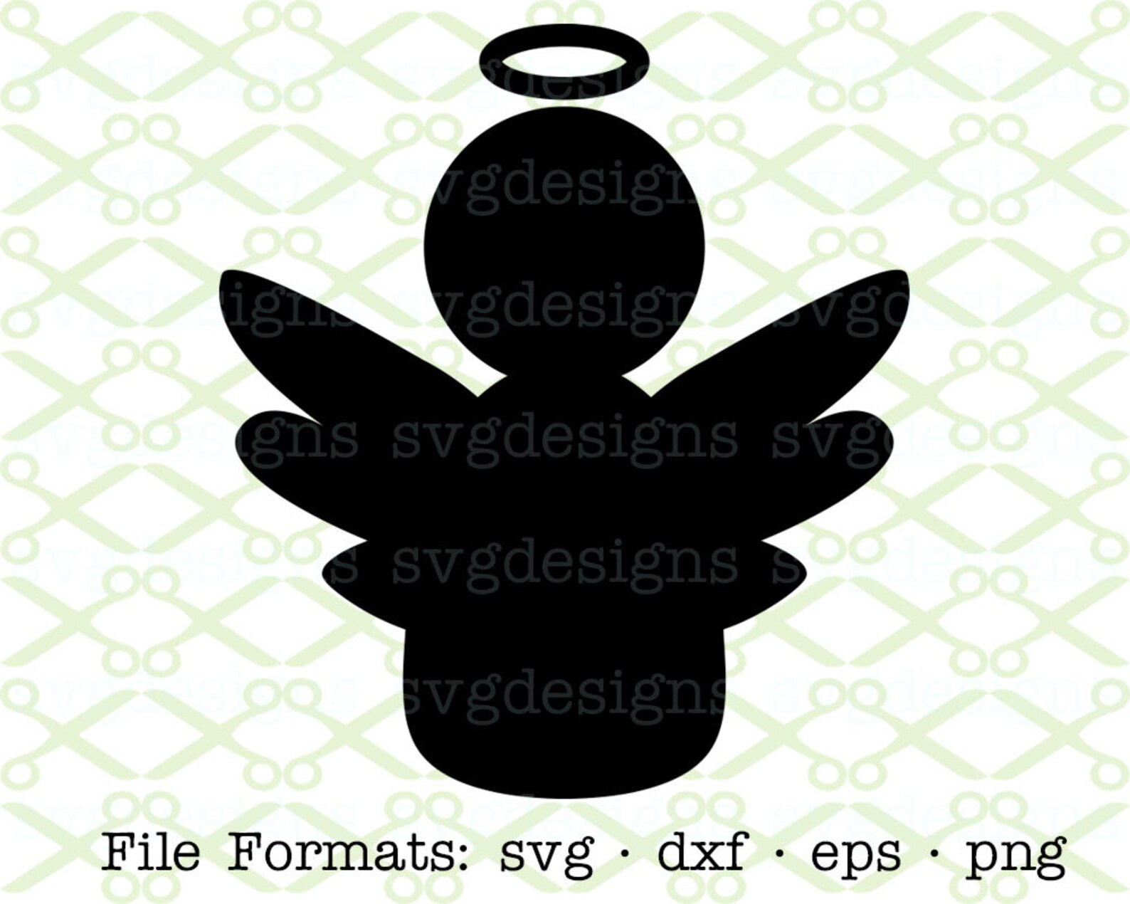 Engel SVG Dxf Eps & Png. Digitale Schnittdateien für Cricut | Etsy