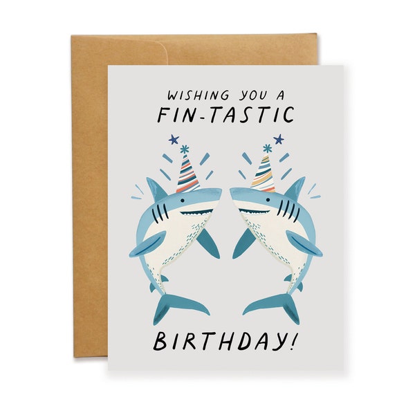 Ocean Birthday Card - Etsy