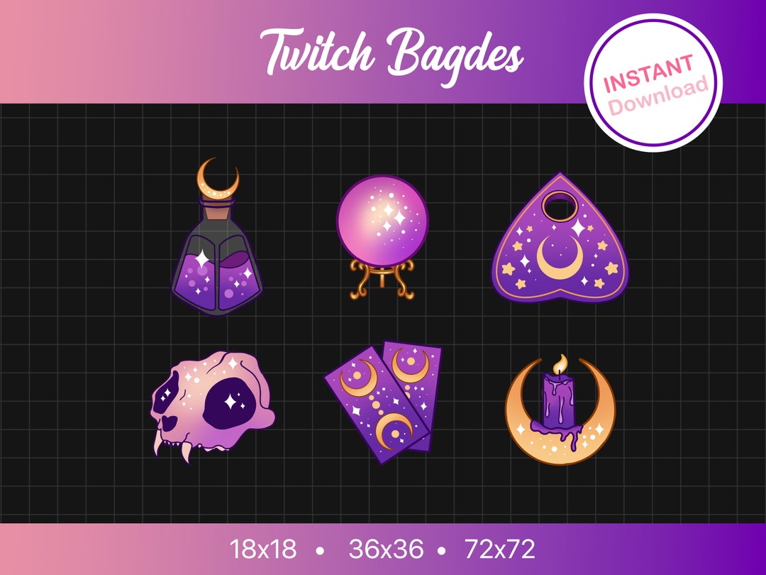 Spooky Twitch Pin - Etsy