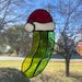Christmas Pickle Stained Glass Pattern - Hobby - Etsy