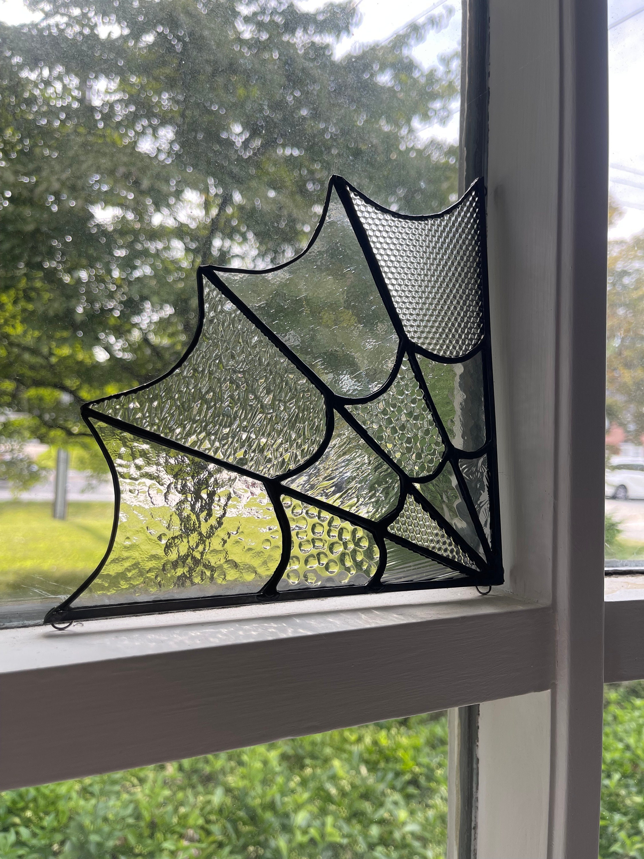 Stained Glass Spider Web Pattern - Hobby - Etsy