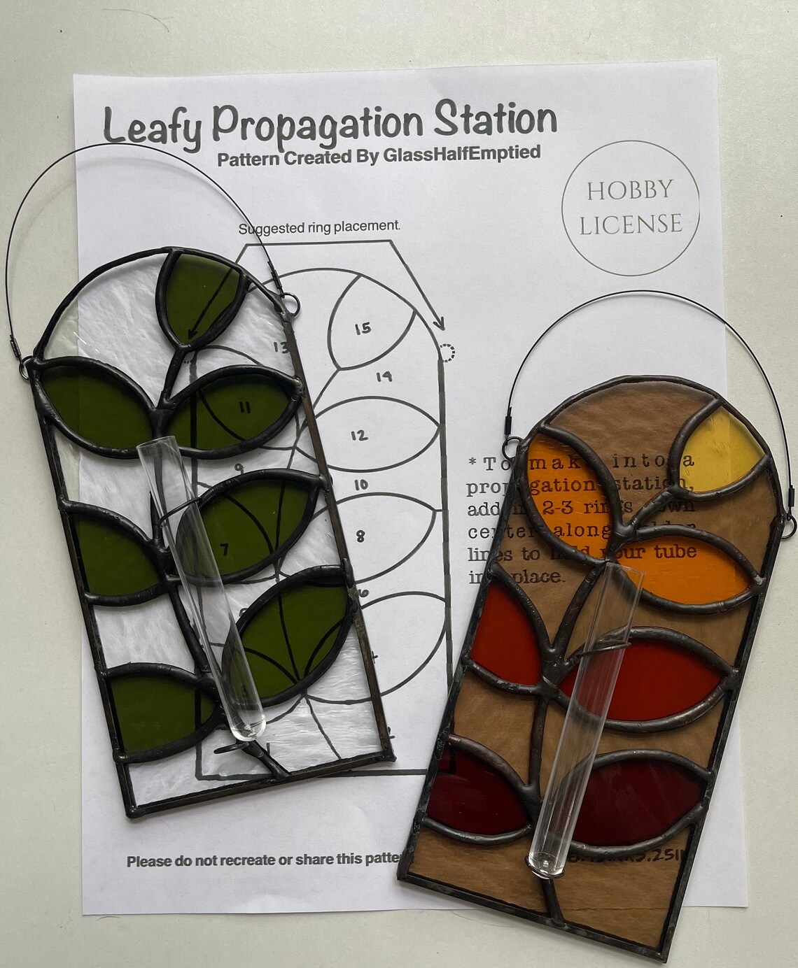 Leafy Propagation Station Pattern - Hobby - Etsy