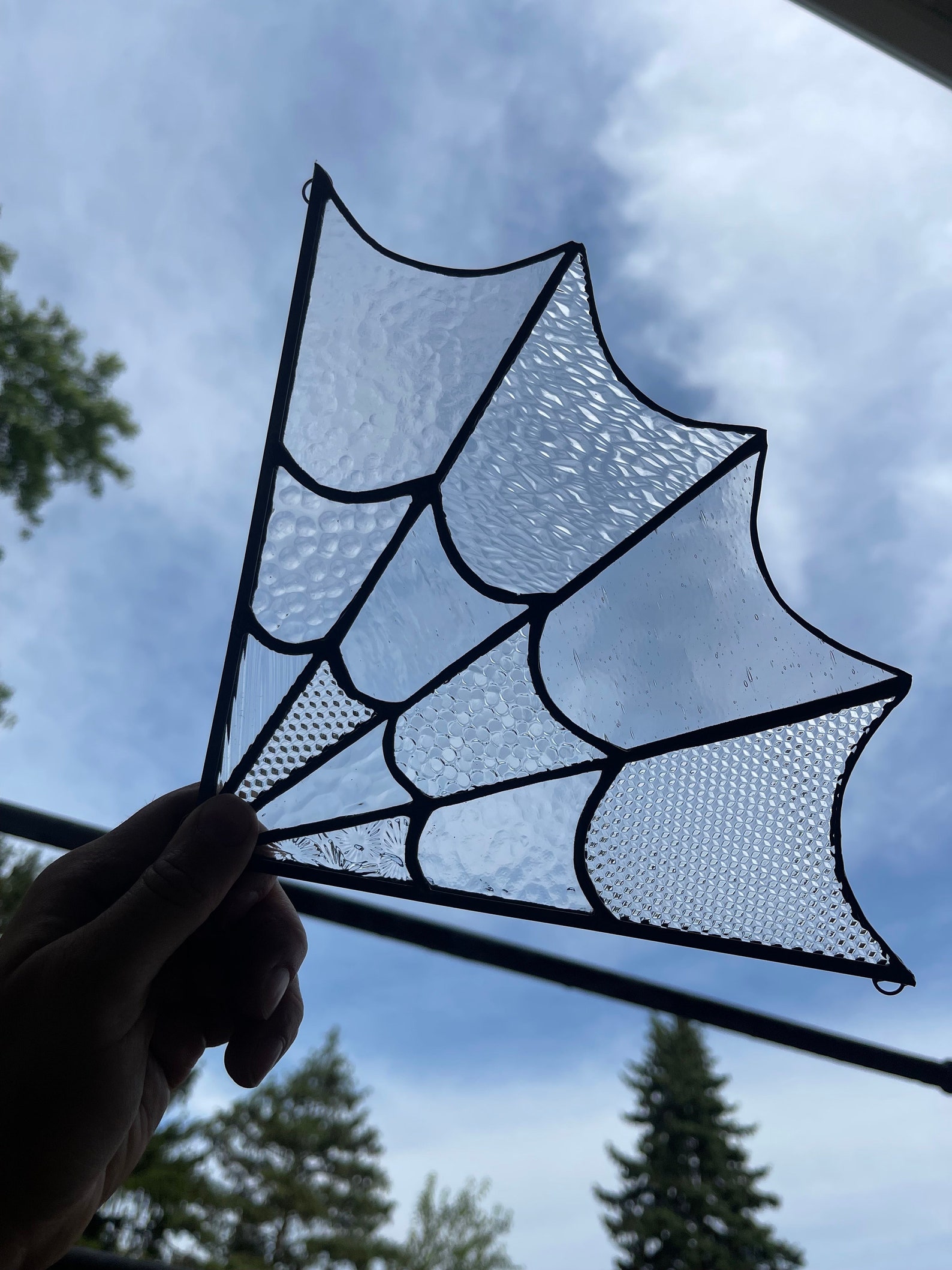 Stained Glass Spider Web Pattern - Hobby - Etsy