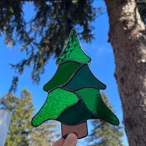 Christmas Tree Stained Glass Pattern - Commercial - Etsy