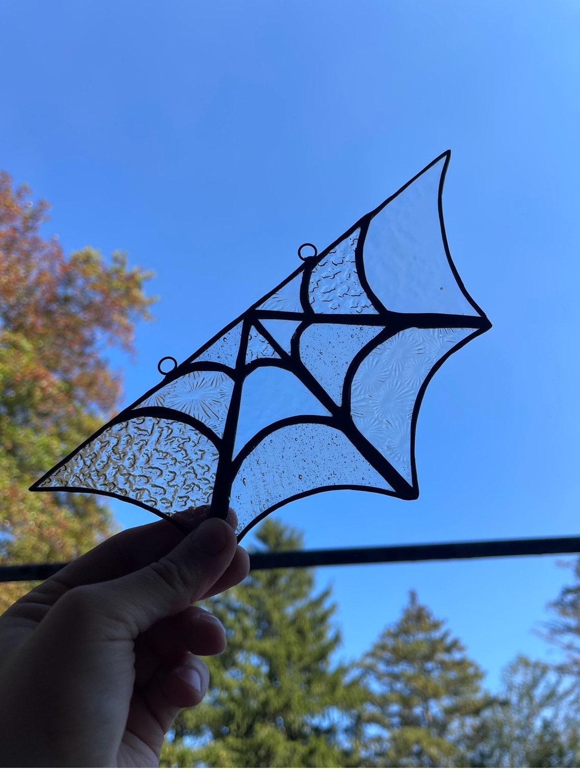 Stained Glass Spider Web Pattern - Commercial - Etsy