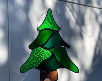 Stained Glass Christmas Window Decor, Suncatcher,christmas Suncatcher ...