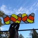 Candy Corn Stained Glass Suncatcher - Etsy