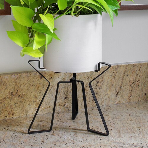 Mini Modern Plant Stand Flowerpot Holder Indoor/outdoor - Etsy