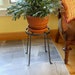 Roman Flowers Side Table/plant Stand Indoor/outdoor - Etsy