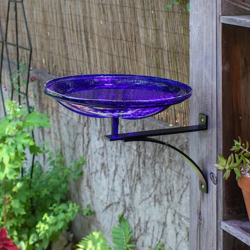 Classic Copper Birdbath With Wall Bracket - Etsy