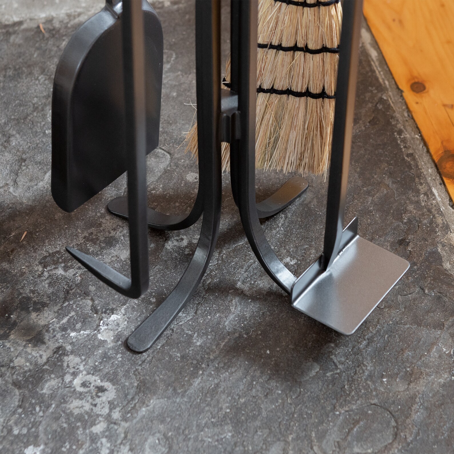 22 Wrought Iron Fireplace Tool Set Shepherds Hook - Etsy