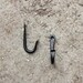 6-wrought Iron J-hooks, 3-inch set of SIX - Etsy