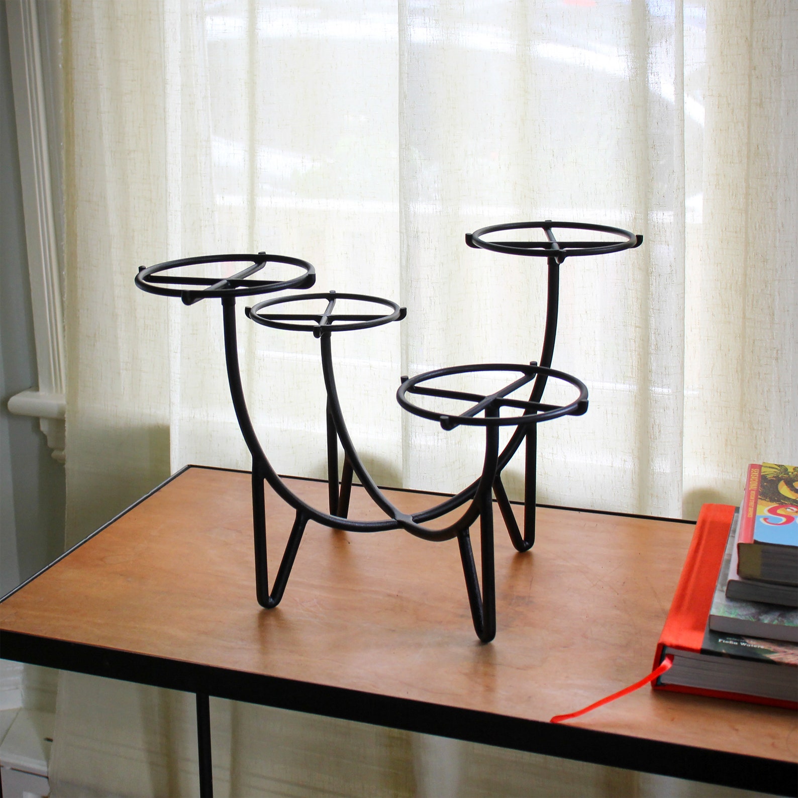 Orbit Modern Four Plant Stand - Etsy