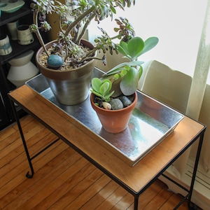Galvanized Steel Tray, Rectangular 24" X 11" - Etsy