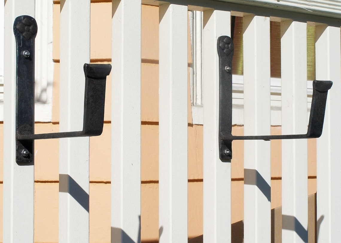 22l Green Wall-mount Window Box Planter and Brackets | Etsy