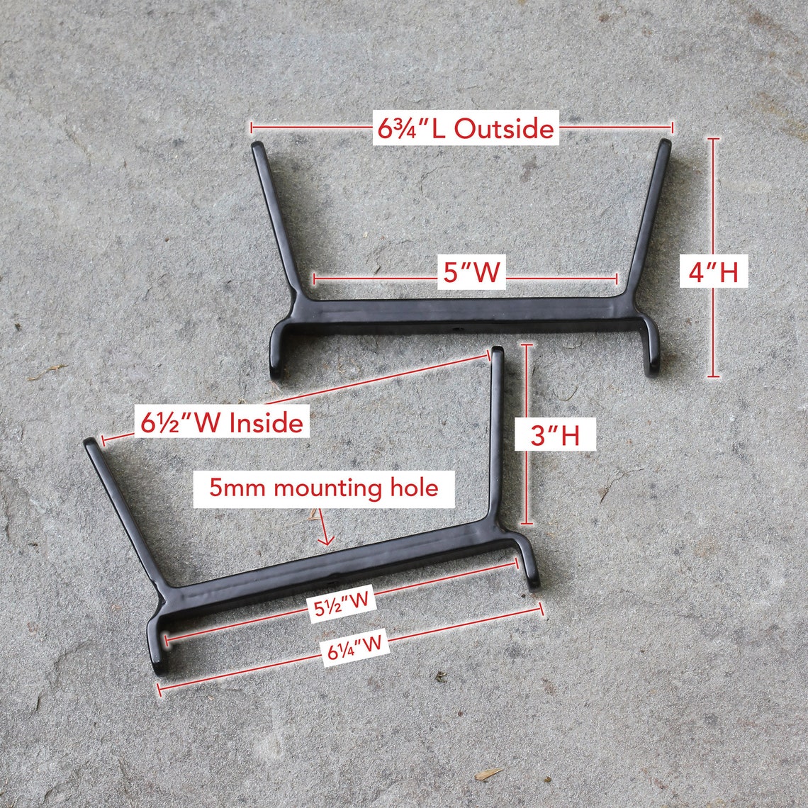 Railing Brackets fit 2x4 or 2x6 for 6 Window and - Etsy