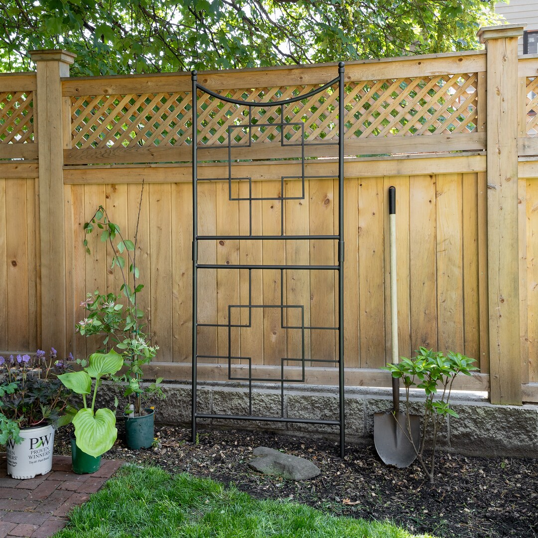 Four Square Free Standing Garden Trellis With Optional Center Link - Etsy