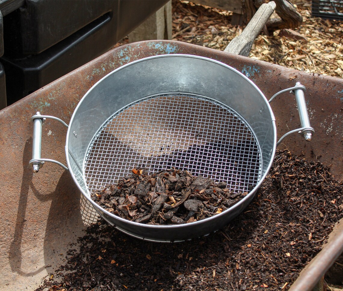 Compost Sifter With Handles - Etsy
