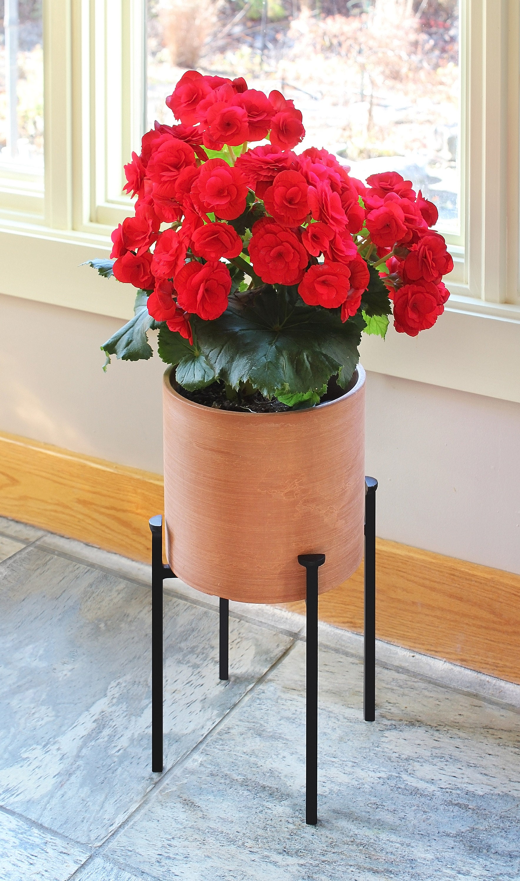 Mini Modern Plant Stand Flowerpot Holder Indoor/outdoor - Etsy