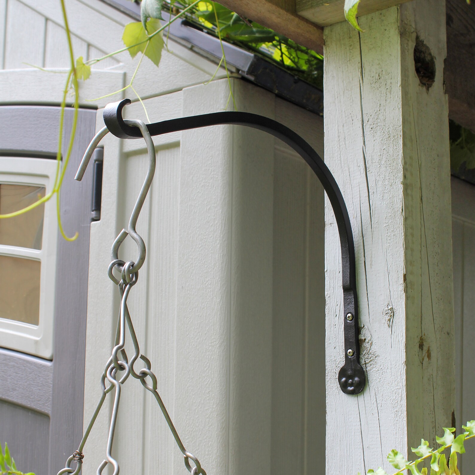 2- Arc Brackets, 15 Inch, Wrought Iron Wall Hook Hanger (SET of 2) - Etsy