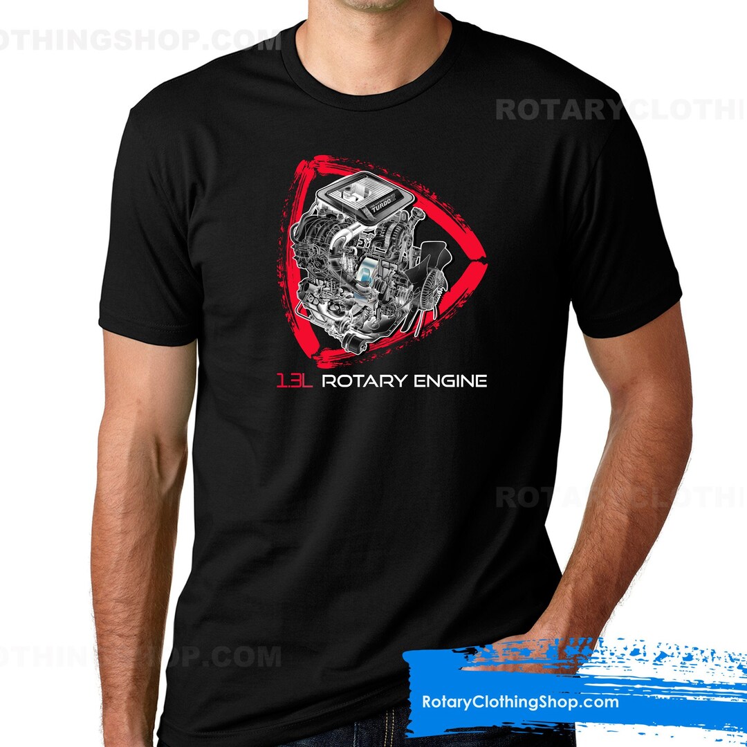 Mazda RX7 Turbo 2 Tshirt - Rotary Engine - Wankel -rx7 Tshirt - Turbo ...